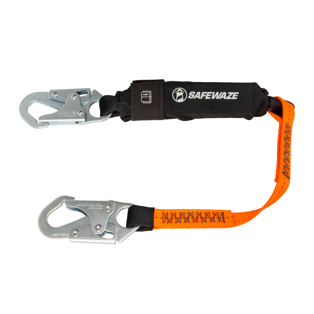 V-Line Energy Absorbing Lanyard: Snap Hook - Bee Access