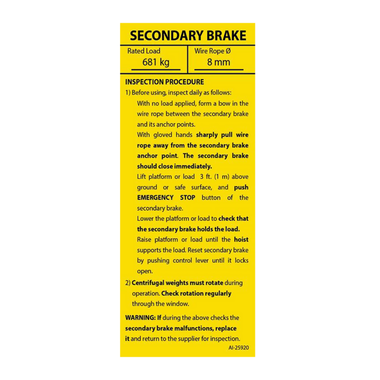 Replacement Labels - Bee Access