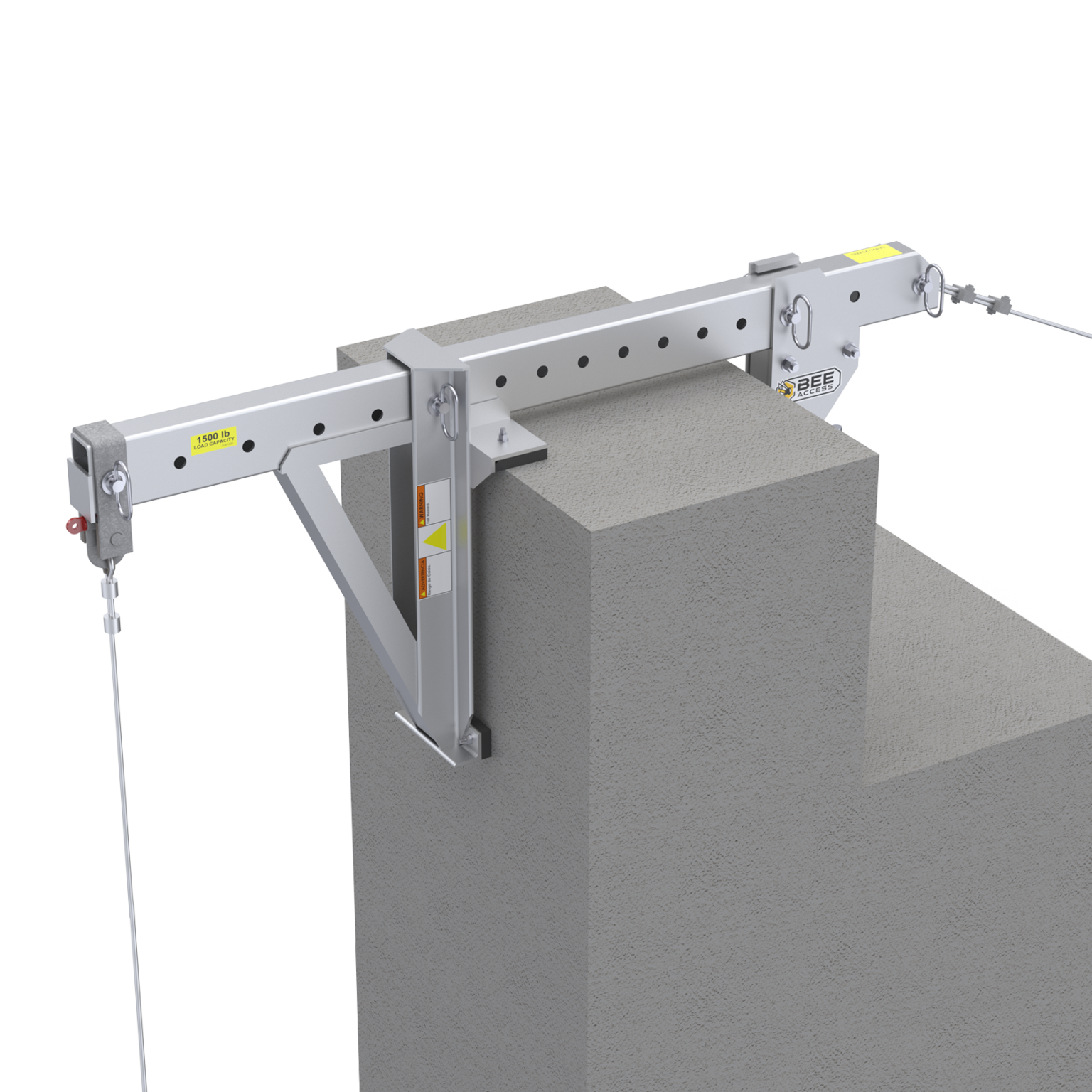 Aluminum Parapet Clamp - Bee Access