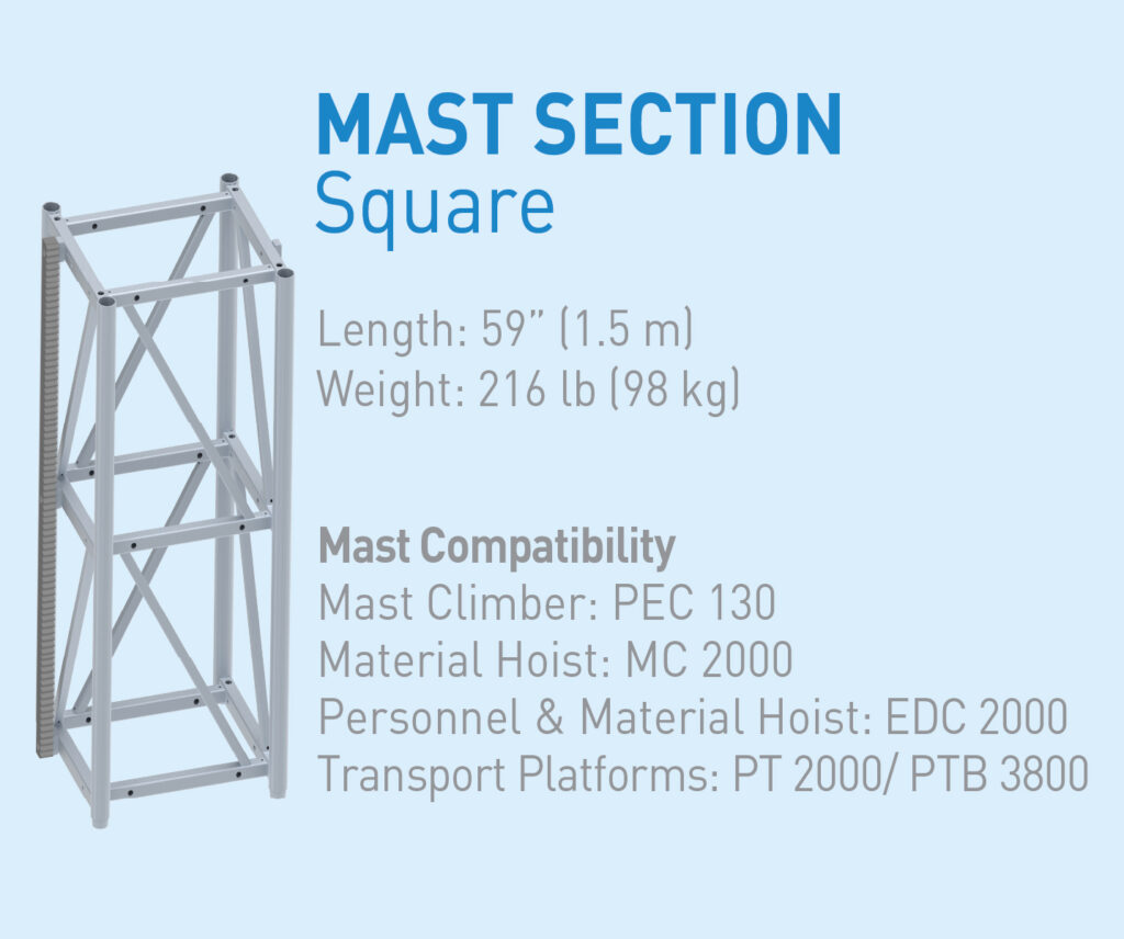 ALBA PEC 130 Mast Climber - Bee Access